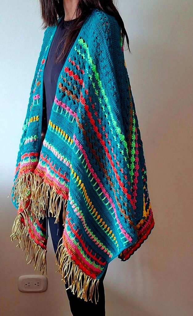 Chal en Crochet - Bastión del Arte
